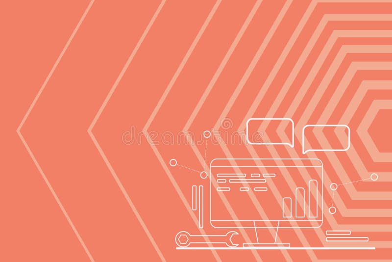 Computer Maintenance Repair Concept, Abstract Communication Technology ...