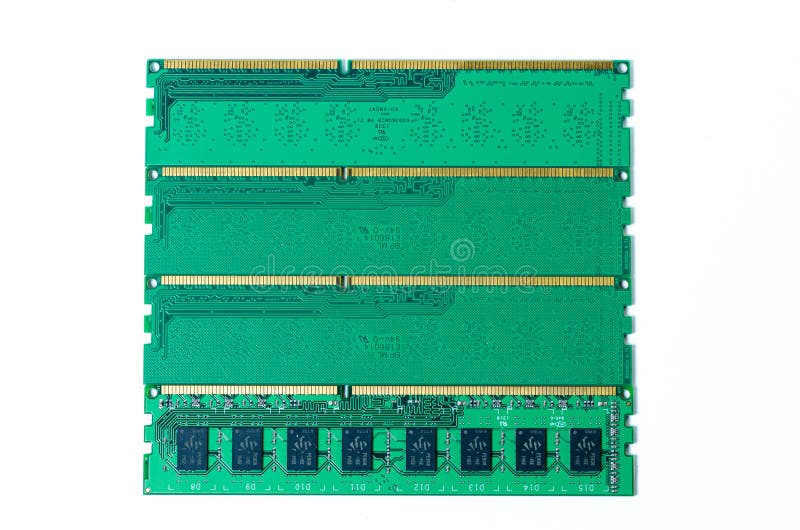 Computer Memory Card Close Up Memory Socket On Board Computer Server Stock Image Image Of Card