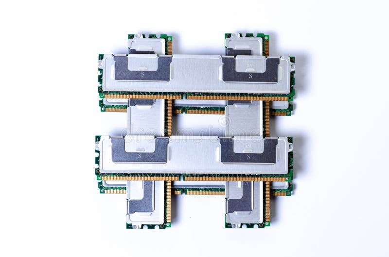 Computer Memory Card Close Up Memory Socket On Board Computer Server Stock Image Image Of Dimm