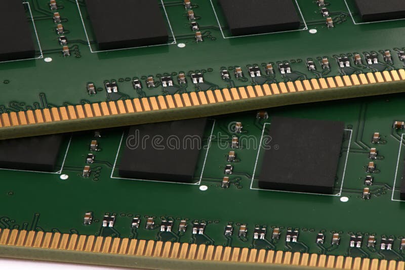 Computer memory chip stock image. Image of digital, chip - 145132593