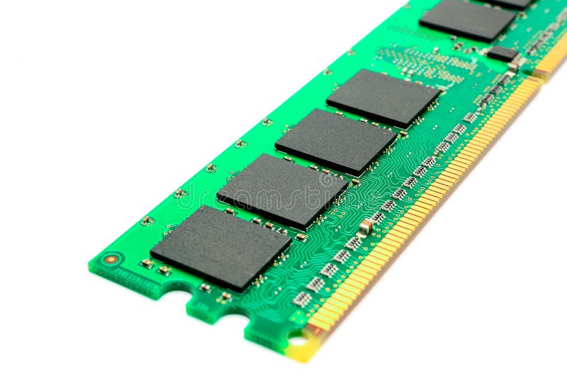 Computer Memory Modules Chip Electronic Stock Photo - Image of storage ...