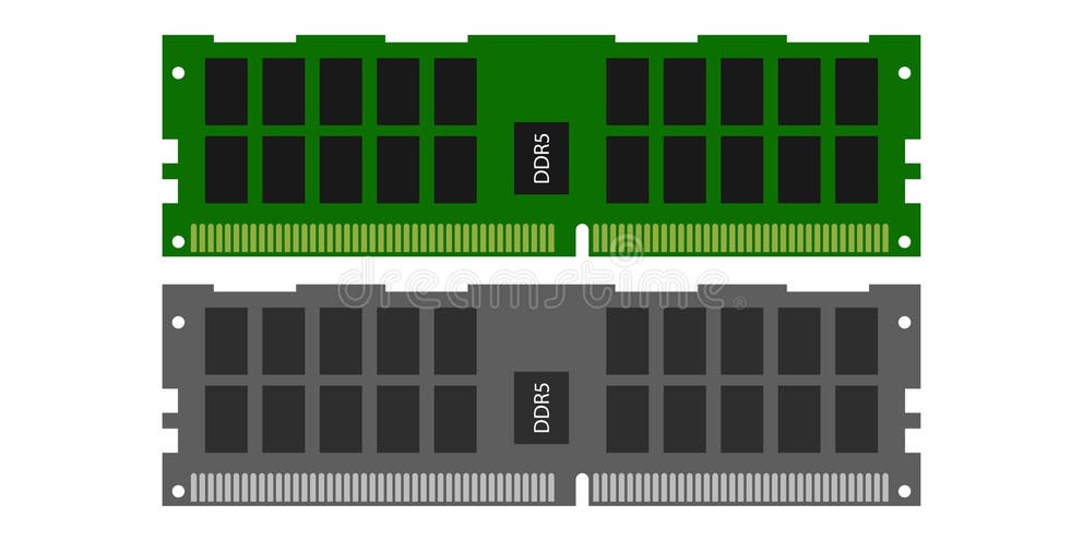 Computer Memory, Ram, Computer Accessories. DDR5 Memory Module Card ...
