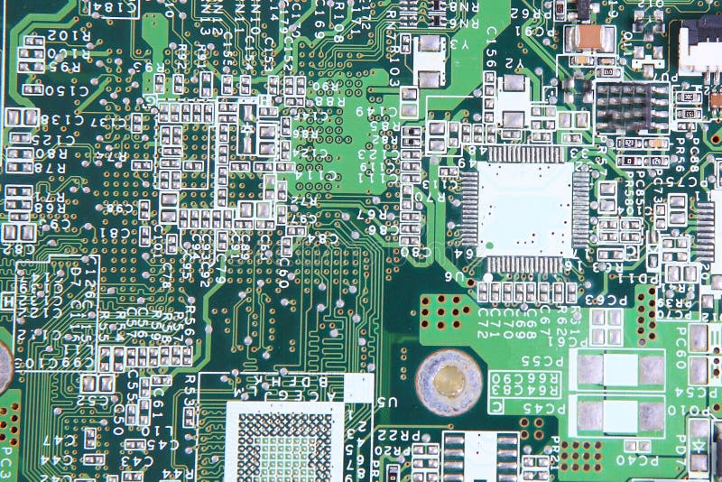 Computer Micro Circuit Board Stock Image - Image of macro, mother: 57050069