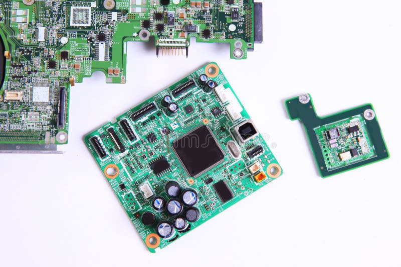 Computer Micro Circuit Board Stock Photo - Image of module, electric ...