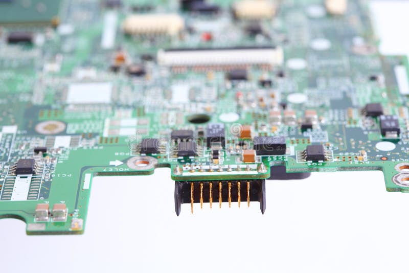 Computer Micro Circuit Board Stock Photo - Image of electronic ...