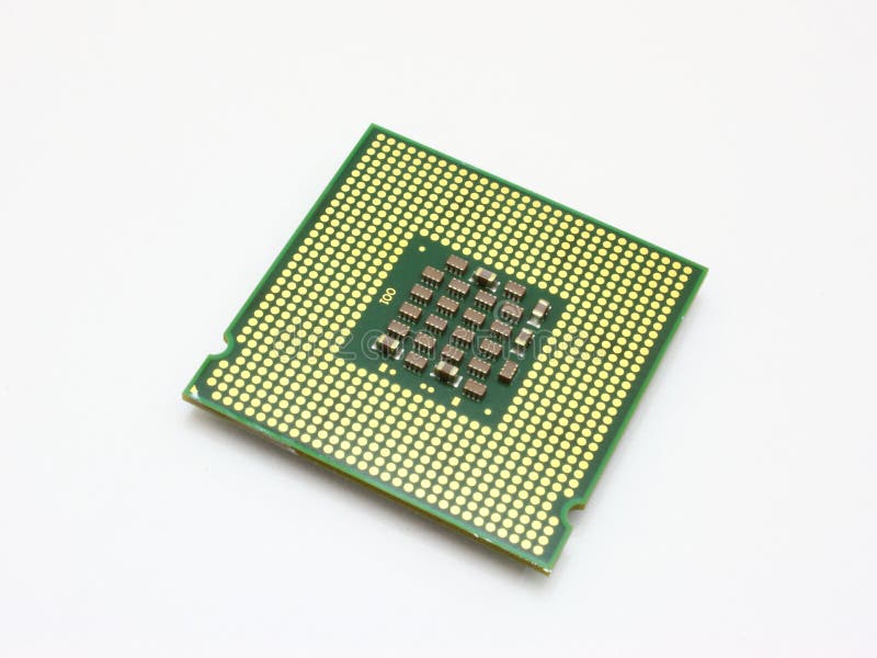 Computer micro processor stock image. Image of electronic - 16861157