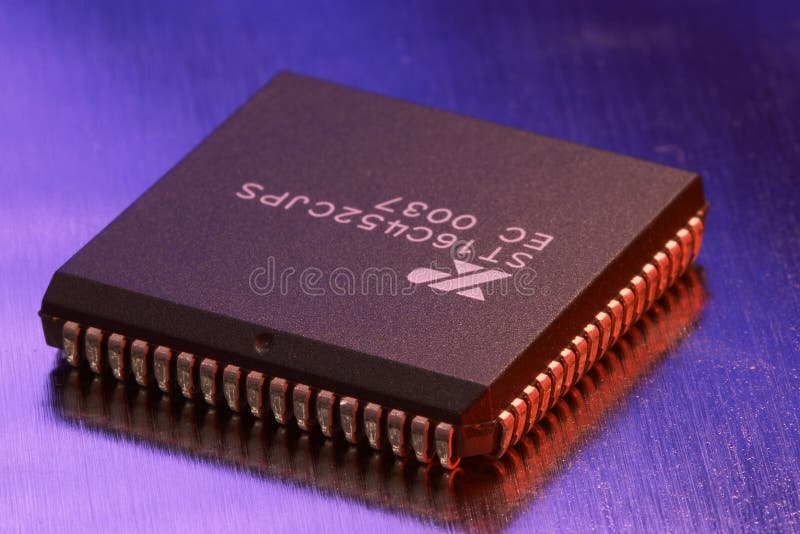 Computer microchip editorial stock image. Image of chip - 826814