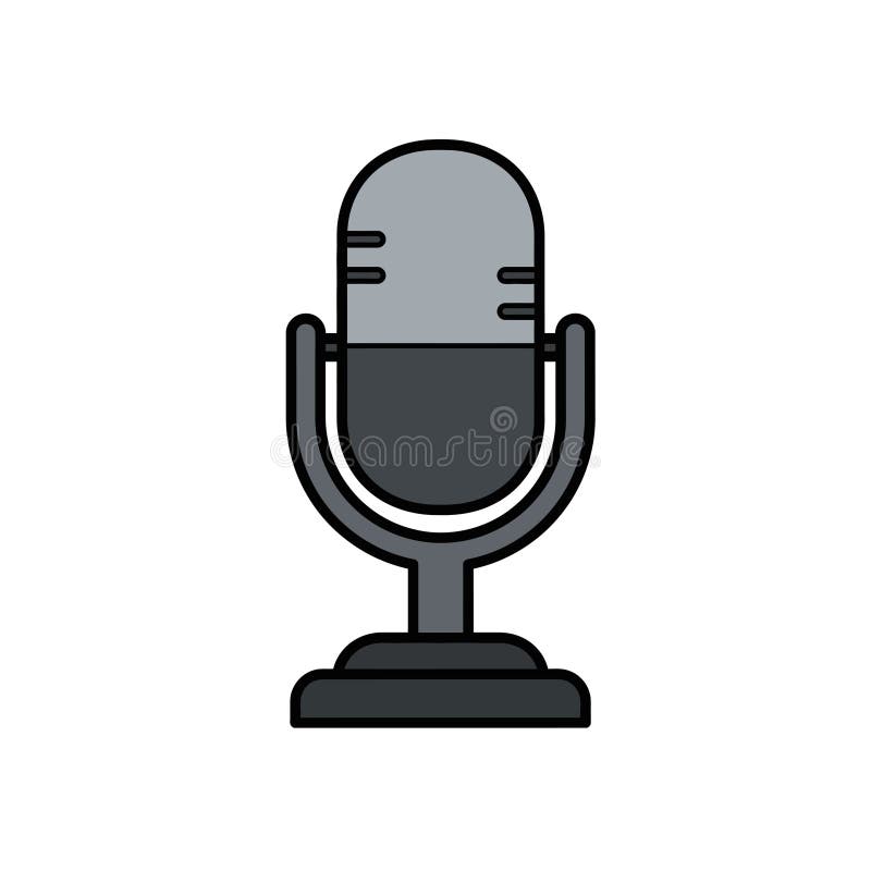 Computer Microphone Clipart Stock Vector - Illustration of computer ...