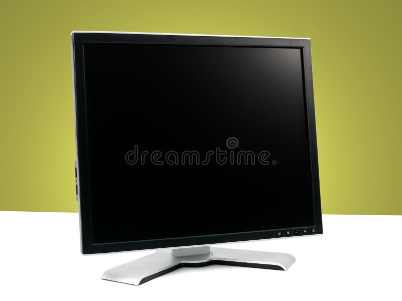 Computer monitor and TV stock image. Image of electronics - 12078733