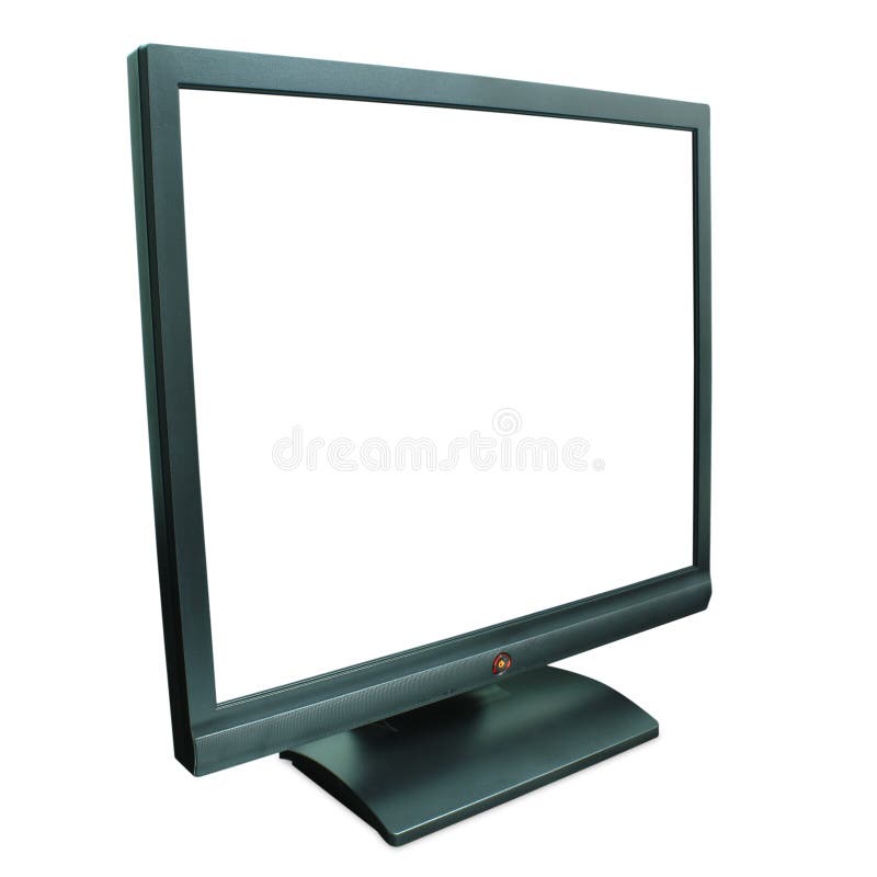 LCD Monitor stock photo. Image of technology, computer - 15977906