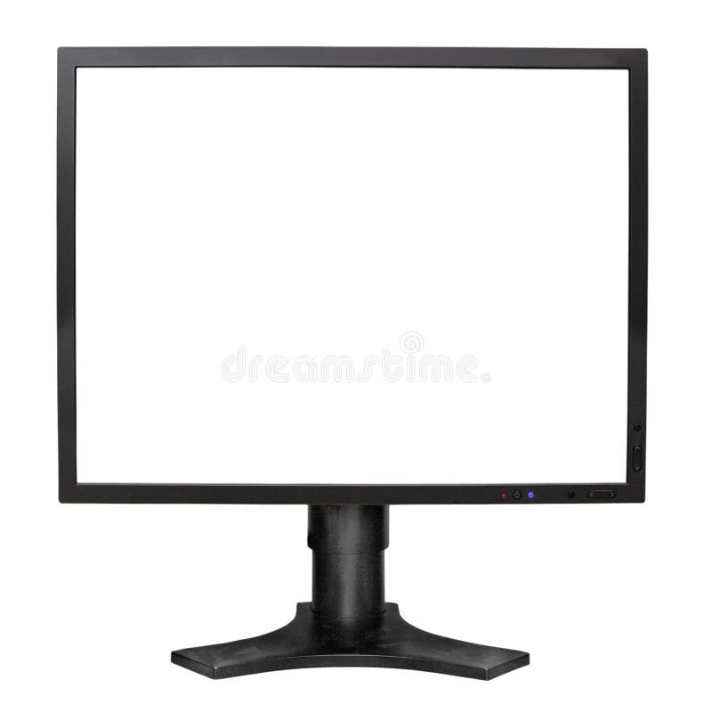 Computer monitor stock photo. Image of technology, ready - 18142332
