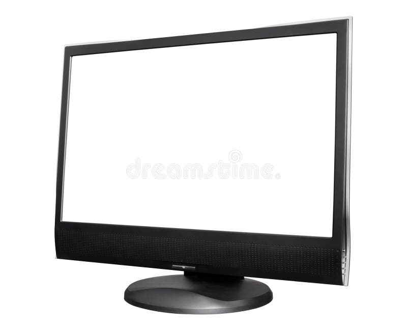 Computer monitor stock photo. Image of black, computer - 11021534