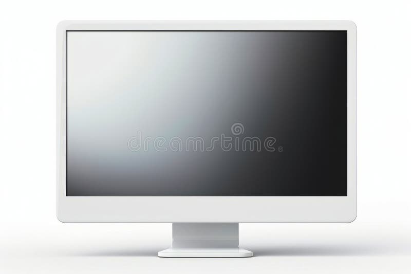 Computer Monitor and Black Screen on the Monitor. Generative AI Stock ... Computer Monitor and Black Screen on the Monitor. Generative AI Stock ...