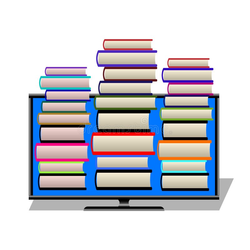 Monitor Books Stock Illustrations – 4,112 Monitor Books Stock ...