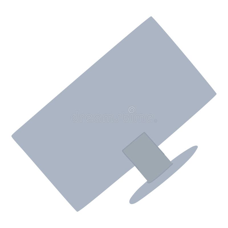 Computer Monitor Falling Down with Different Things. Computer Monitor ...