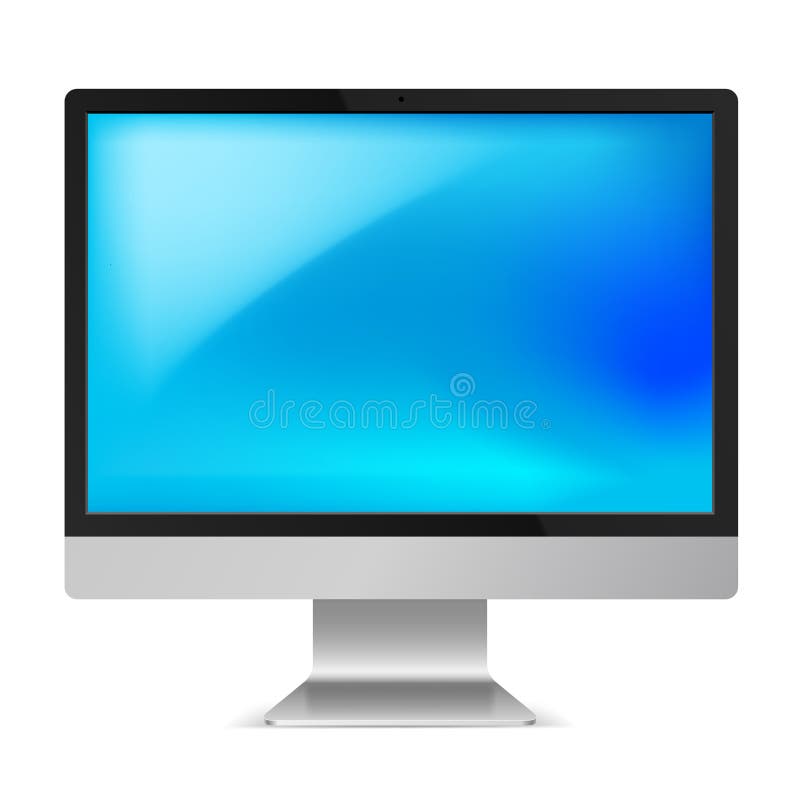 Computer Monitor stock vector. Illustration of monitor - 60702368