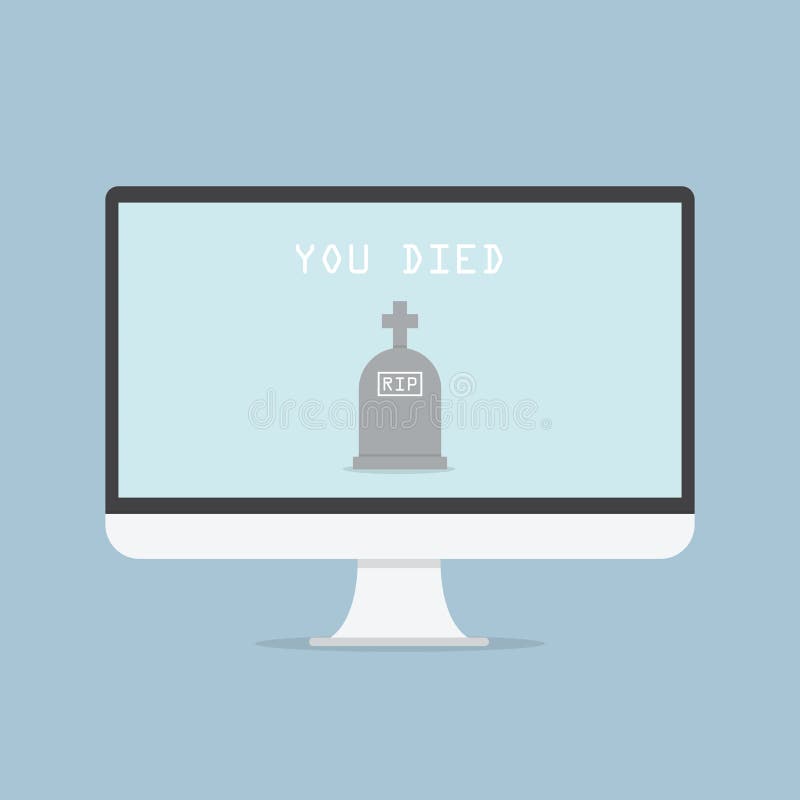 You Died Stock Illustrations – 123 You Died Stock Illustrations ...