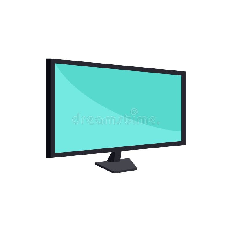 Monitor Cartoon In Character Bring Information Board Stock Vector ...