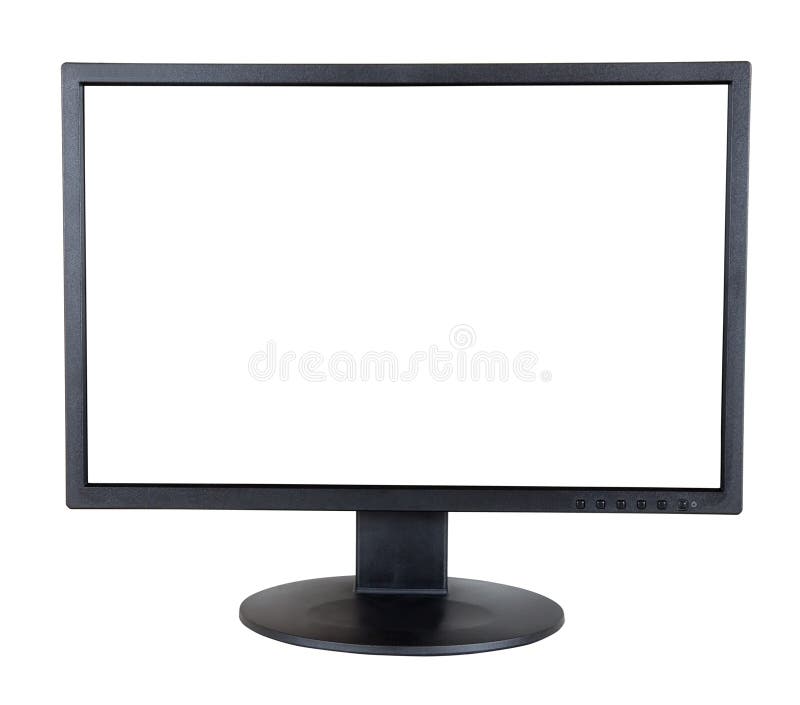 Desktop PC. Desktop Computer Isolated without Shadow Editorial Stock ...