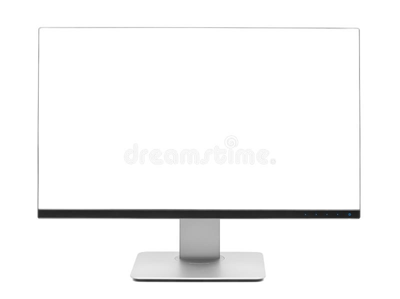 Wide LCD monitor stock image. Image of design, equipment - 6921371