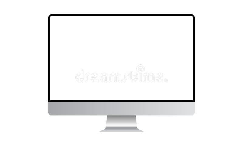 Blank Mac Computer Screen Stock Illustrations – 2,588 Blank Mac ...