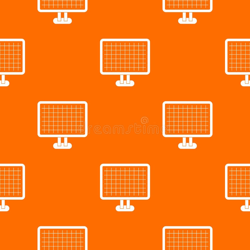 Computer Monitor Pattern Seamless Stock Vector - Illustration of ...