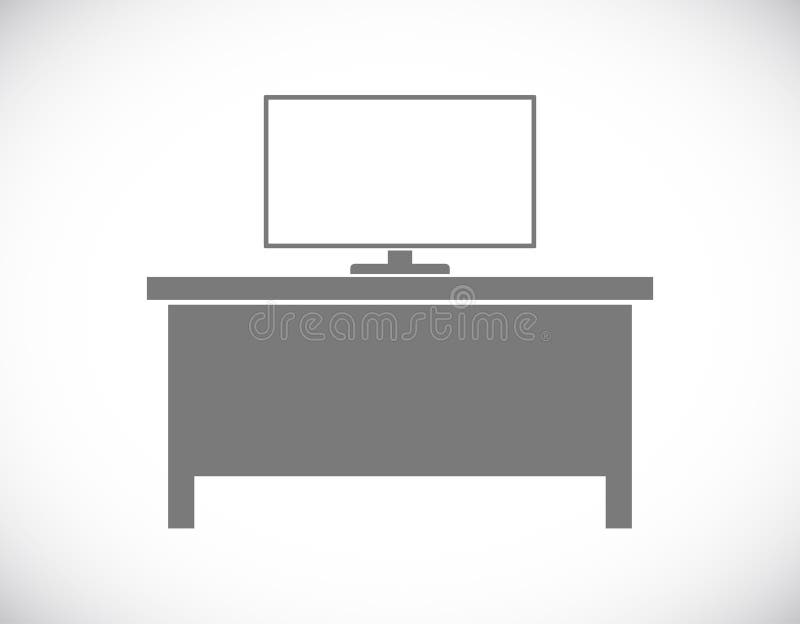 Computer monitor icon stock vector. Illustration of digital - 201177024
