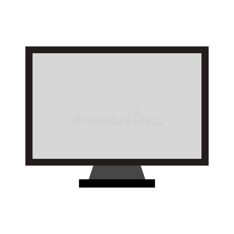 Computer Monitor , Vector Illustration Stock Illustration ...