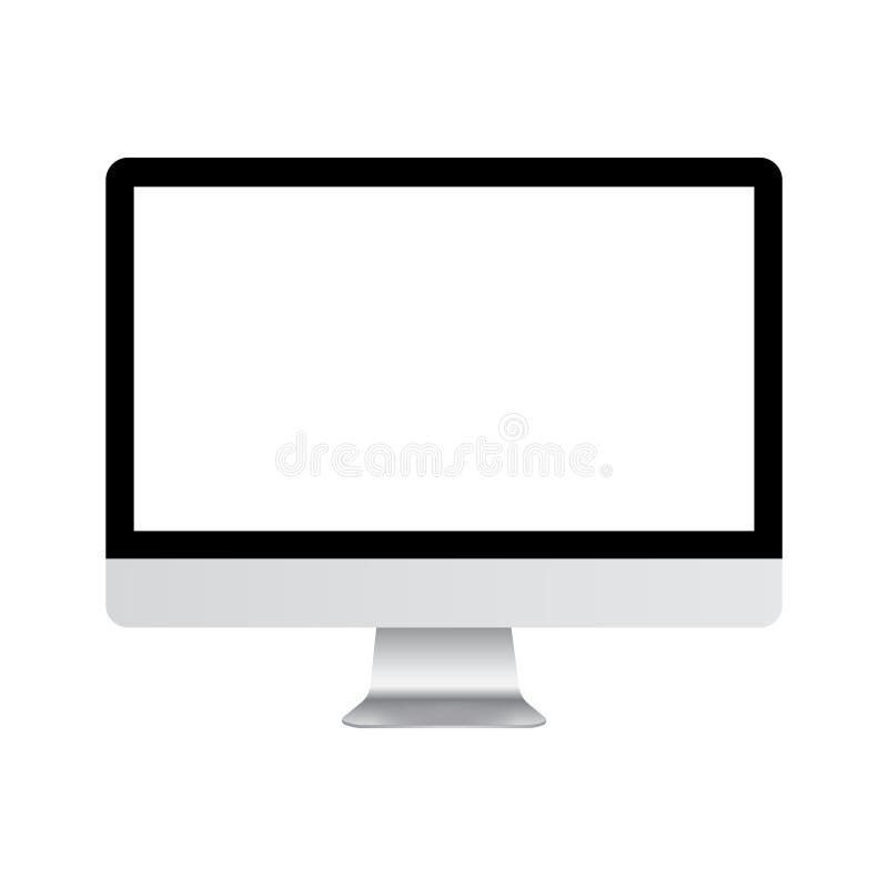 Mock Up of Computer, Laptop, Tablet and Smart Phone. Vector. Stock ...