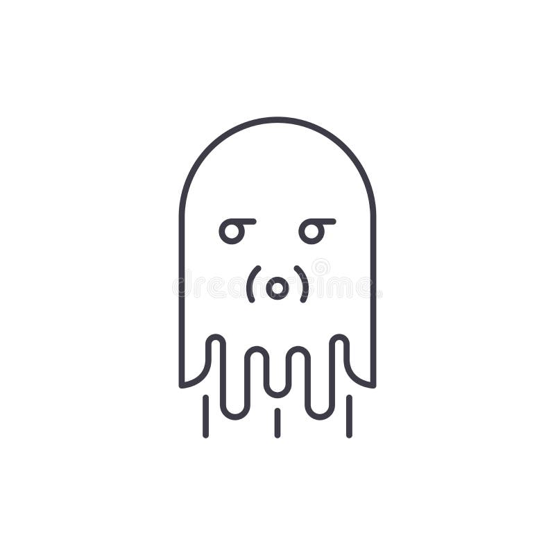 Computer Monster Line Icon Concept. Computer Monster Flat Vector Symbol ... Computer Monster Line Icon Concept. Computer Monster Flat Vector Symbol ...