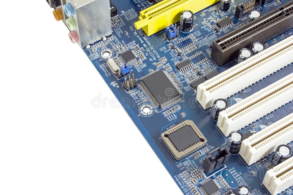 Computer motheboard stock image. Image of board, technology - 48712143