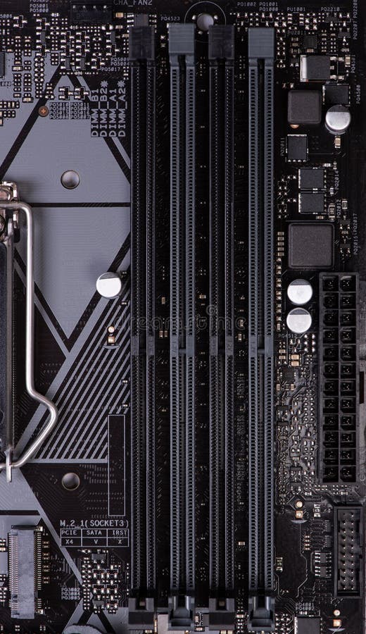 Computer mother board stock image. Image of microchip - 7790631