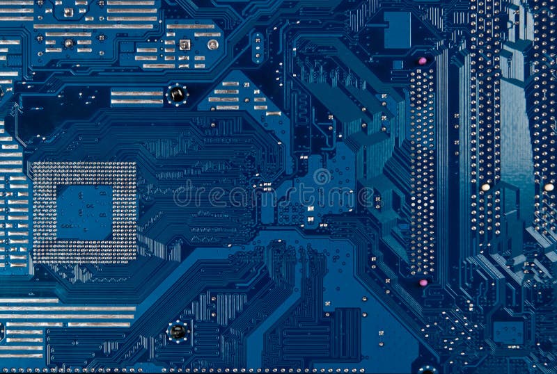 Computer motherboard stock image. Image of electrical - 19374593