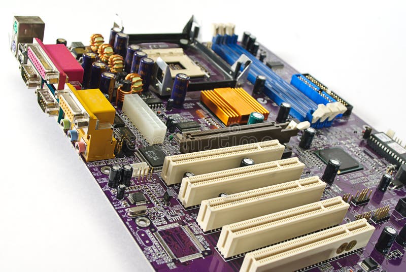 Computer Motherboard, Picture. Image: 7765979