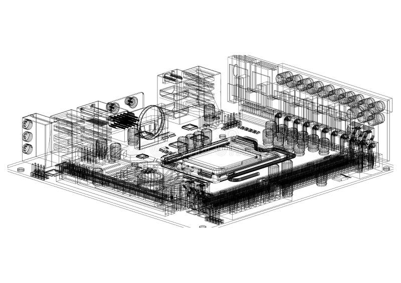 2+ Computer blueprint motherboard Free Stock Photos - StockFreeImages