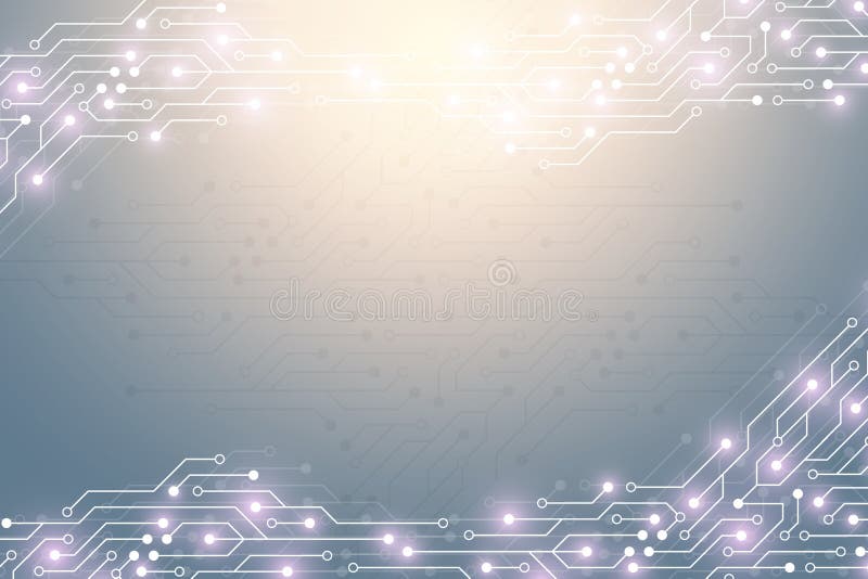 Computer Motherboard Background with Circuit Board Electronic Elements ...