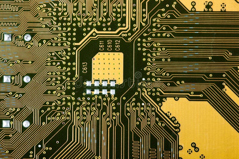 Computer Motherboard Closeup Stock Photo - Image of card, memory: 38280646