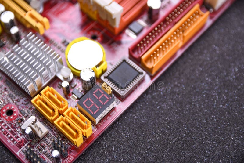 Computer sockets stock photo. Image of communication, close - 8509230