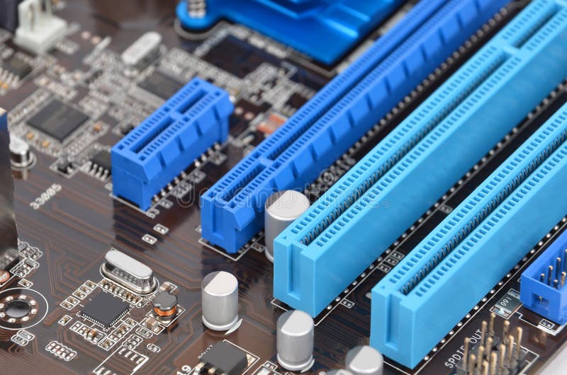 Computer motherboard stock photo. Image of device, board - 30345894
