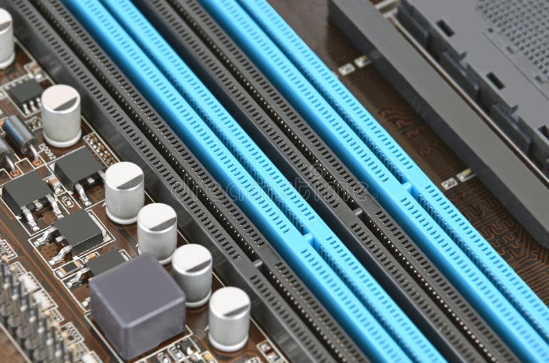 Computer motherboard stock photo. Image of board, cmos - 46153030