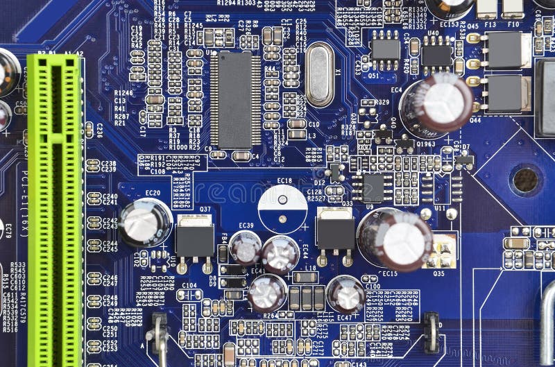 Computer motherboard stock image. Image of hardware, memory - 47757375