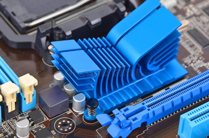 Computer motherboard stock image. Image of industry, motherboard - 66583931