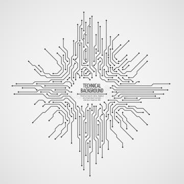 Technical Microprocessor Stock Illustrations – 1,441 Technical Microprocessor Stock ...