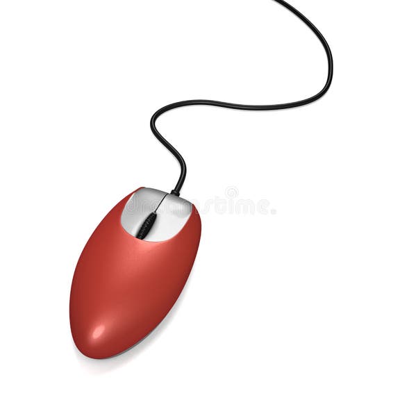 Computer Isolated Mouse Red White Stock Illustrations – 3,171 Computer ...