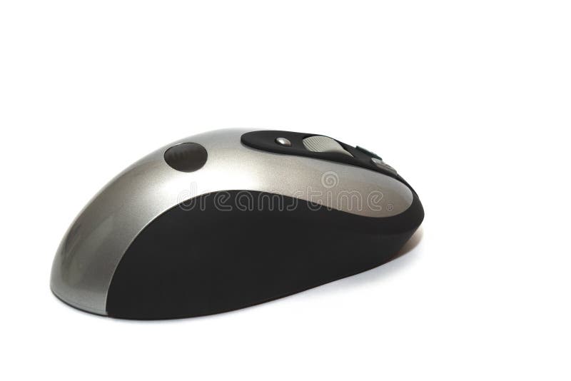 Four Views of Cordless Computer Mouse Stock Photo - Image of phone ...