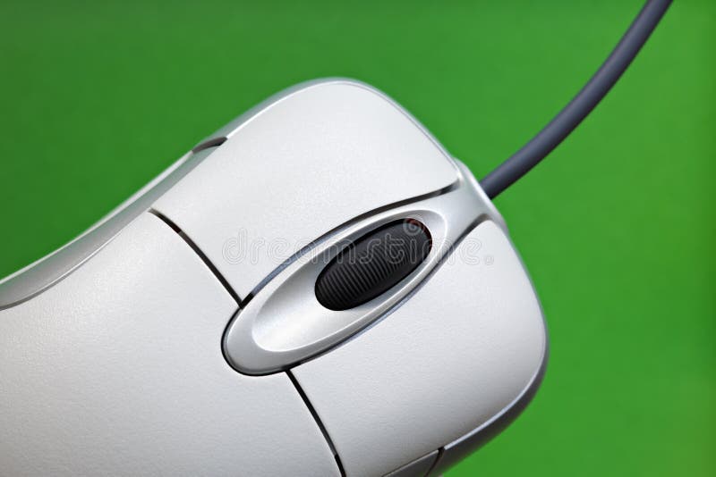 Mouse in macro stock image. Image of green, color, close - 497933