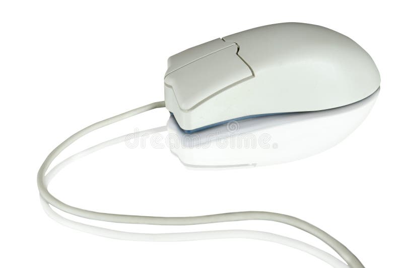 Computer mouse stock image. Image of path, tech, white - 7666227