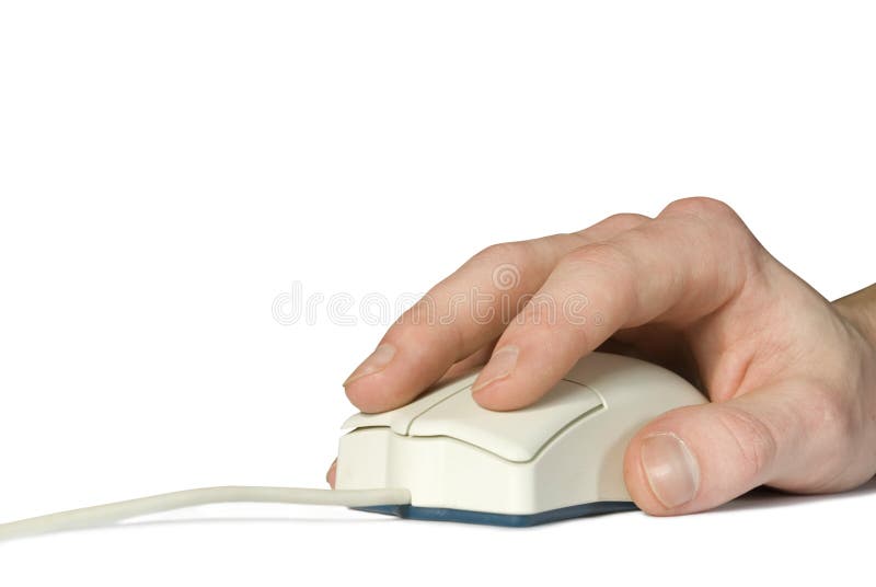 Child using computer mouse stock photo. Image of pointing - 10685084