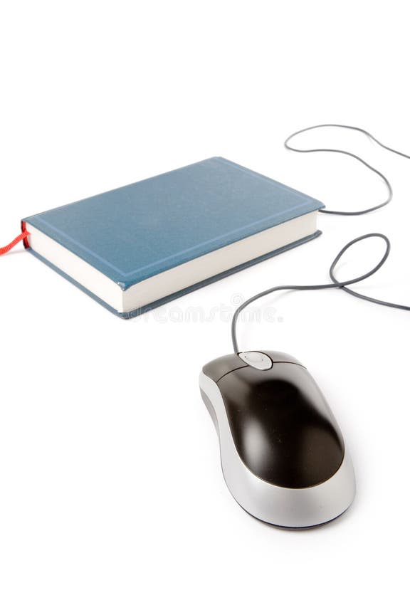 Computer mouse and book stock photo. Image of studying - 2576534