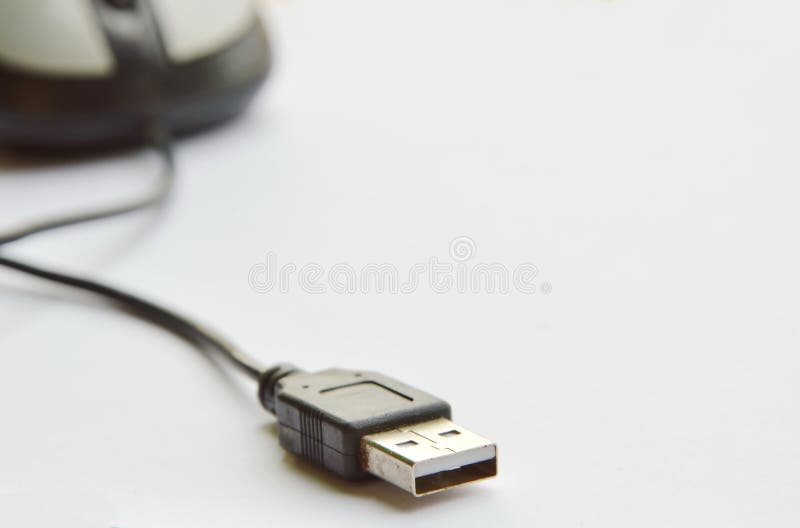 Computer Mouse Separated Parts and Red Light on Stock Photo - Image of ...